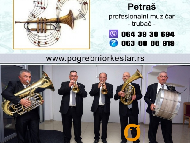 Trubači pogrebni orkestar pleh muzika za sahrane Srbija