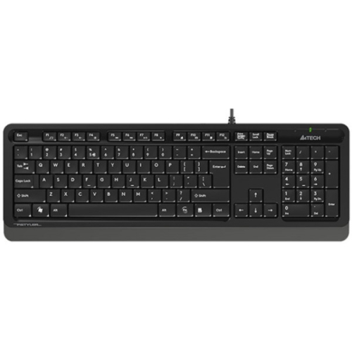 A4-FK10 US GREY A4Tech Fstyler Multimedia comfort tastatura, FN funkcije, vodootp. US-LAYOUT, USB