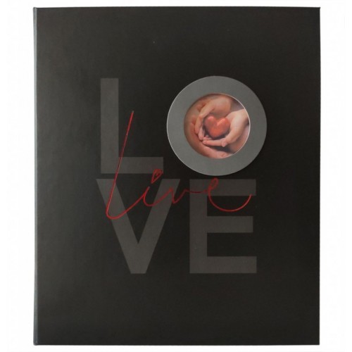 Album 13x18/200 love,live black