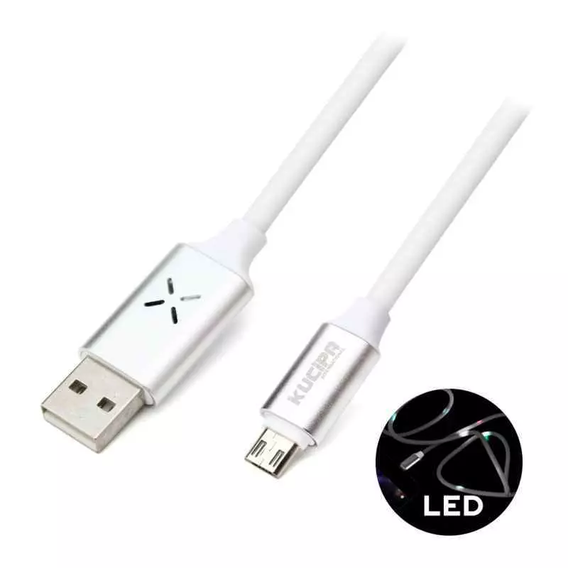 Data kabl KUCIPA K257 micro USB 1m beli