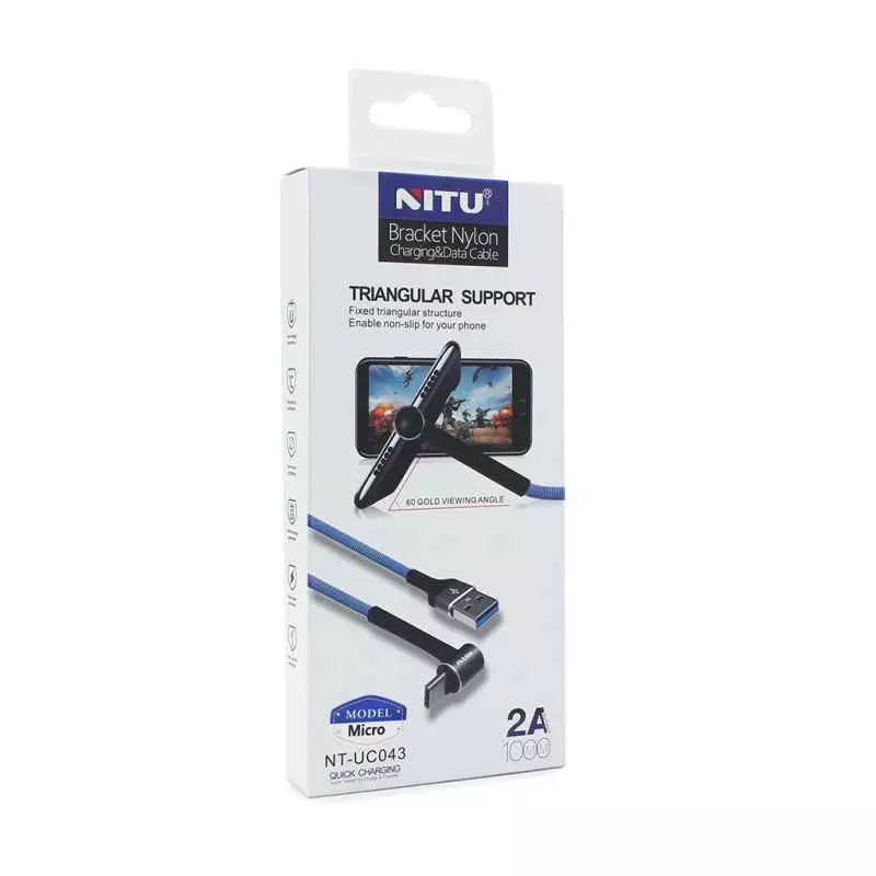 Data kabl NITU UC043 micro USB crveni 1m