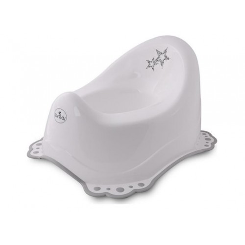 Lorelli anatomska potty nosa little stars - white 10131040093