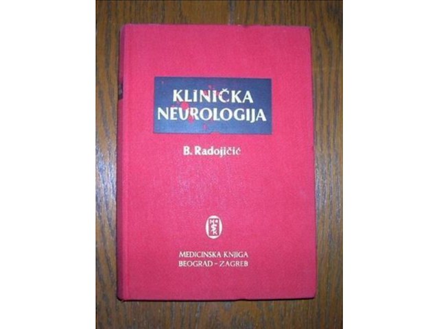 Klinička Neurologija - Borivoje Radojičić