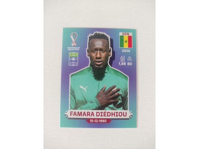 Panini FIFA 2022 international Qatar SEN17