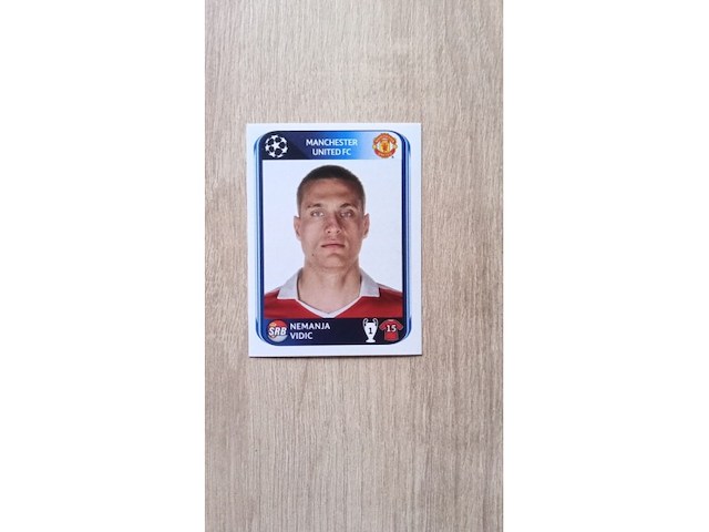 Liga šampiona 2010/11 Panini broj 145 Vidić