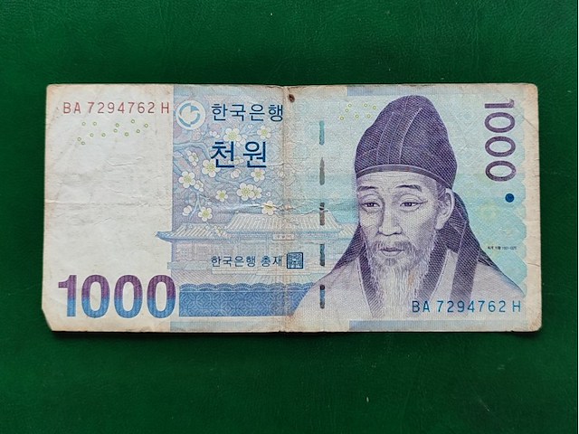 1000 WON 2007