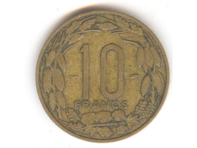 Kamerun 10 francs 1958