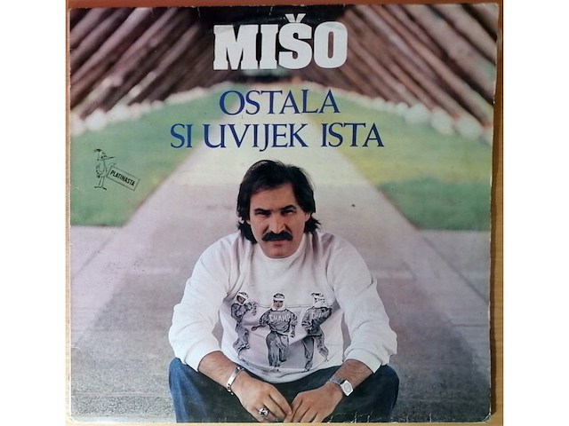 LP MIŠO KOVALČ - Ostala si uvijek ista (`85) POSTER VG+