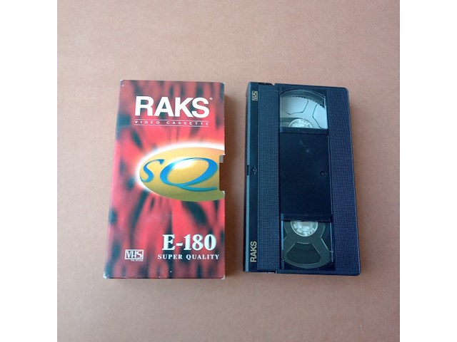 VHS video kaseta Raks E-180