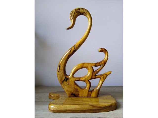 Figura od drveta ` Labud` 2