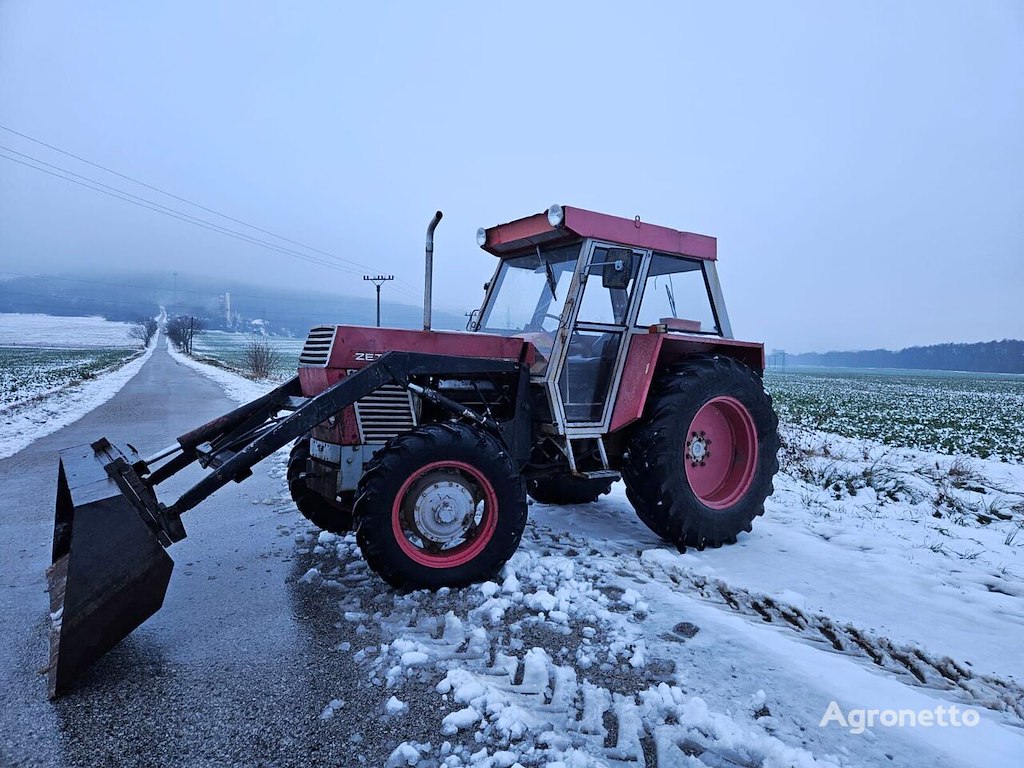 Zetor 8045 Crystal with front loader traktor točkaš