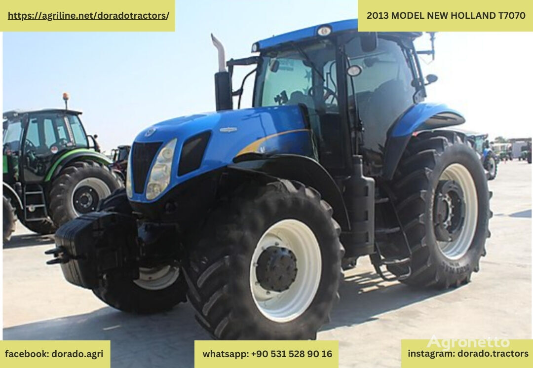 New Holland T7070 traktor točkaš