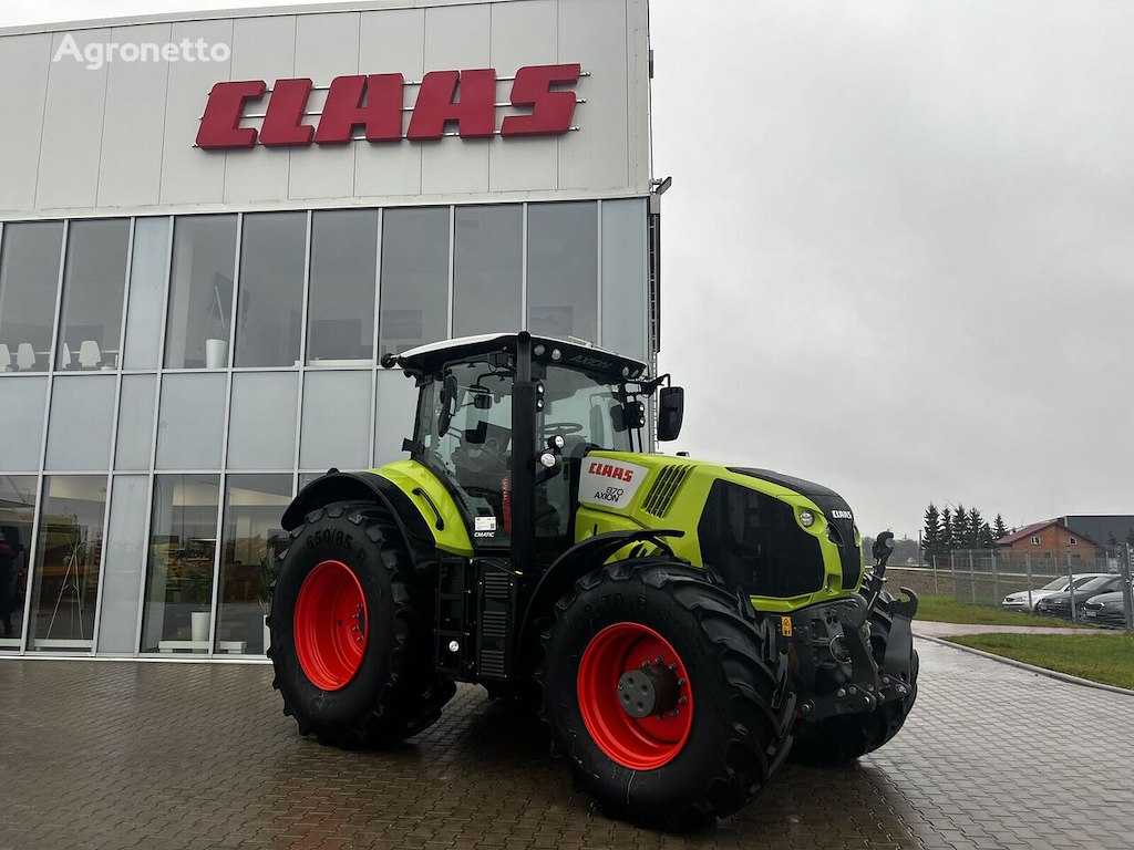 Claas Axion 870 traktor točkaš
