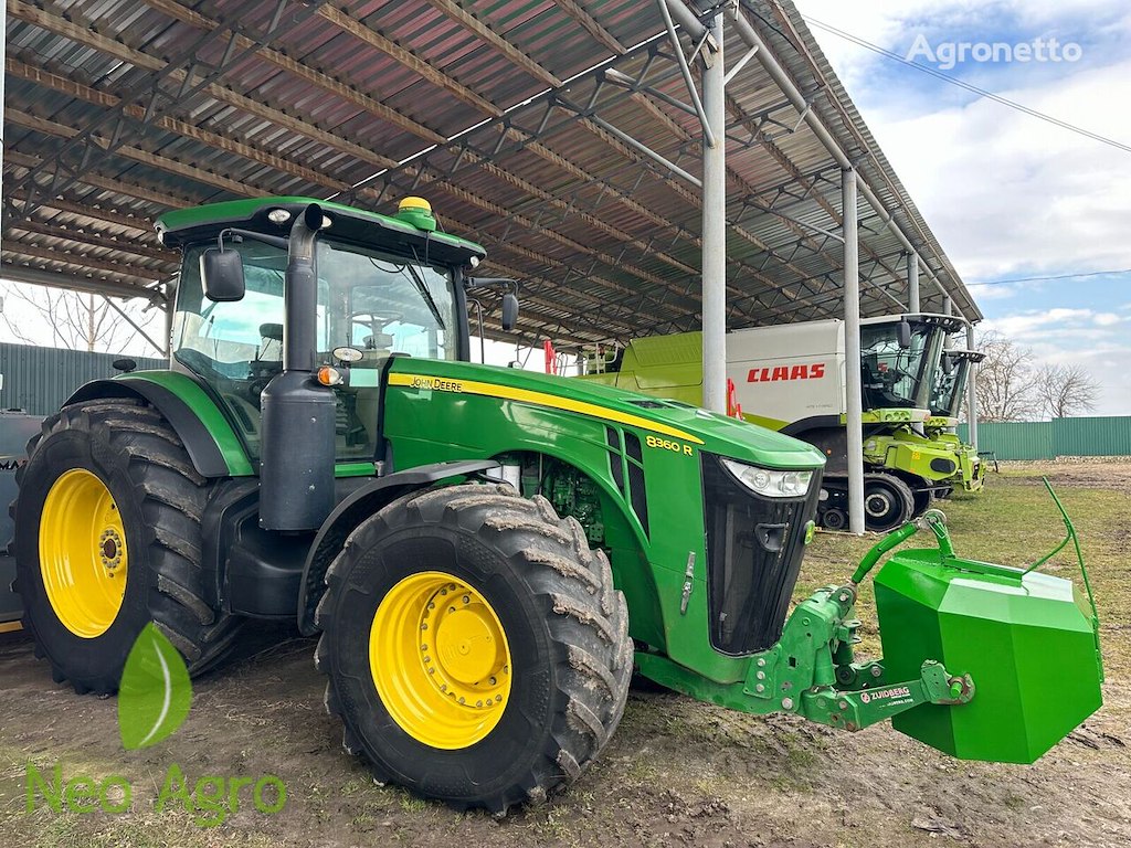 John Deere 8360R ie v naiavnosti traktor točkaš