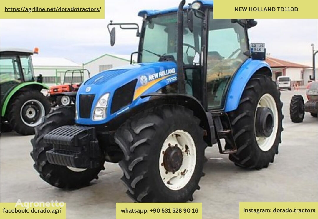New Holland TD110D traktor točkaš