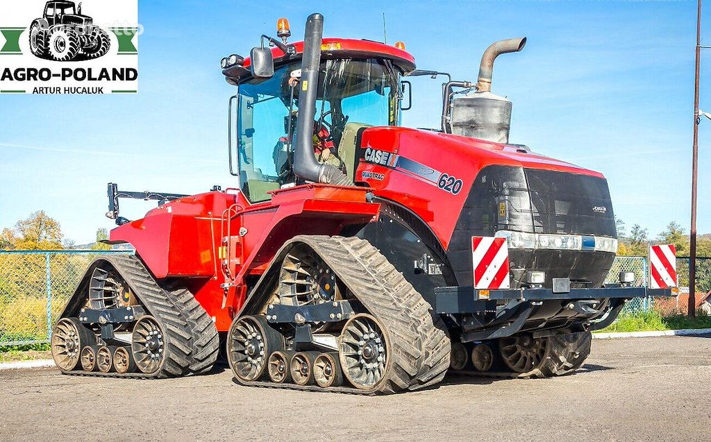 Case IH QUADTRAC 620 - 2014 ROK - NOWE GĄSIENICE - GPS - AUTOPILOT traktor točkaš