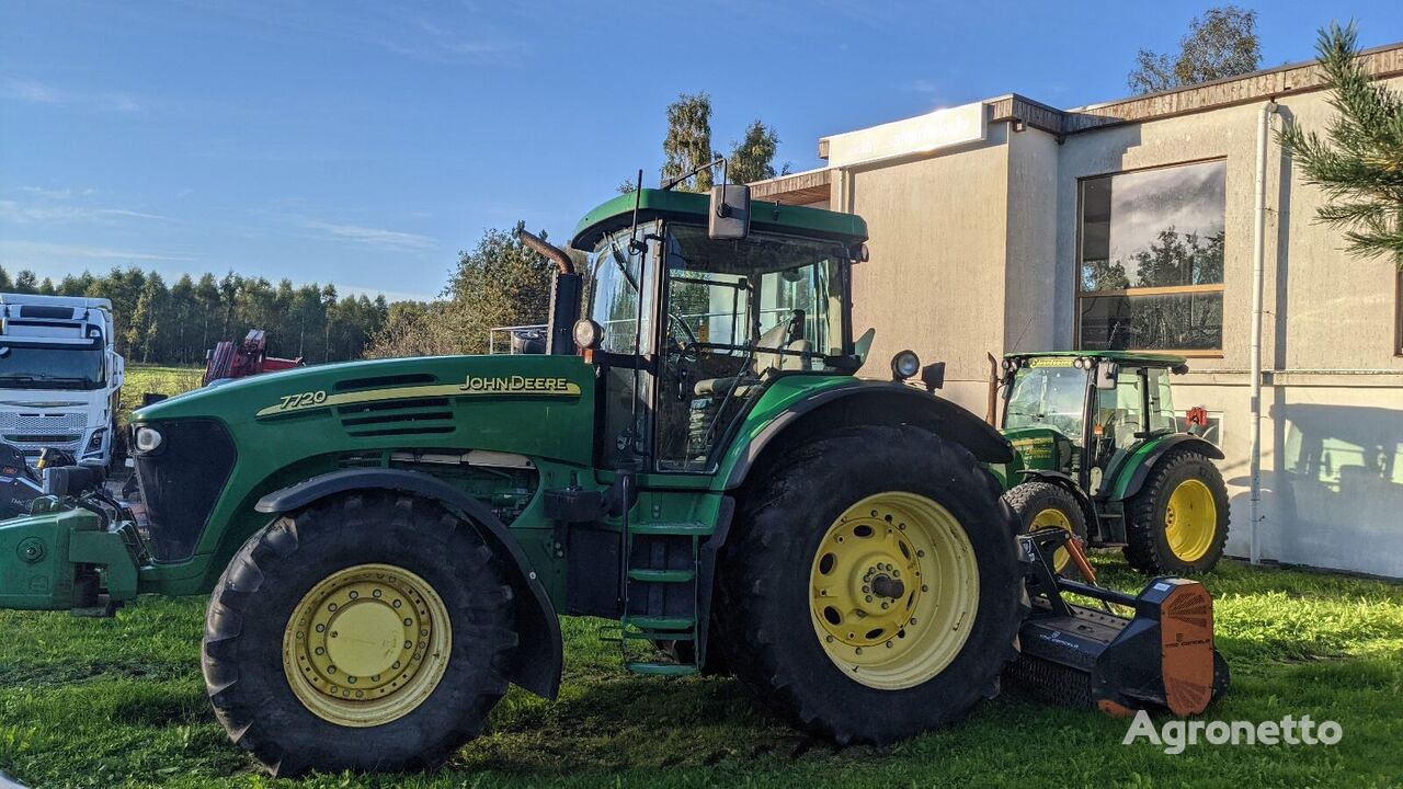 John Deere 7720 Cancela + Mulcher TMN 250 traktor točkaš