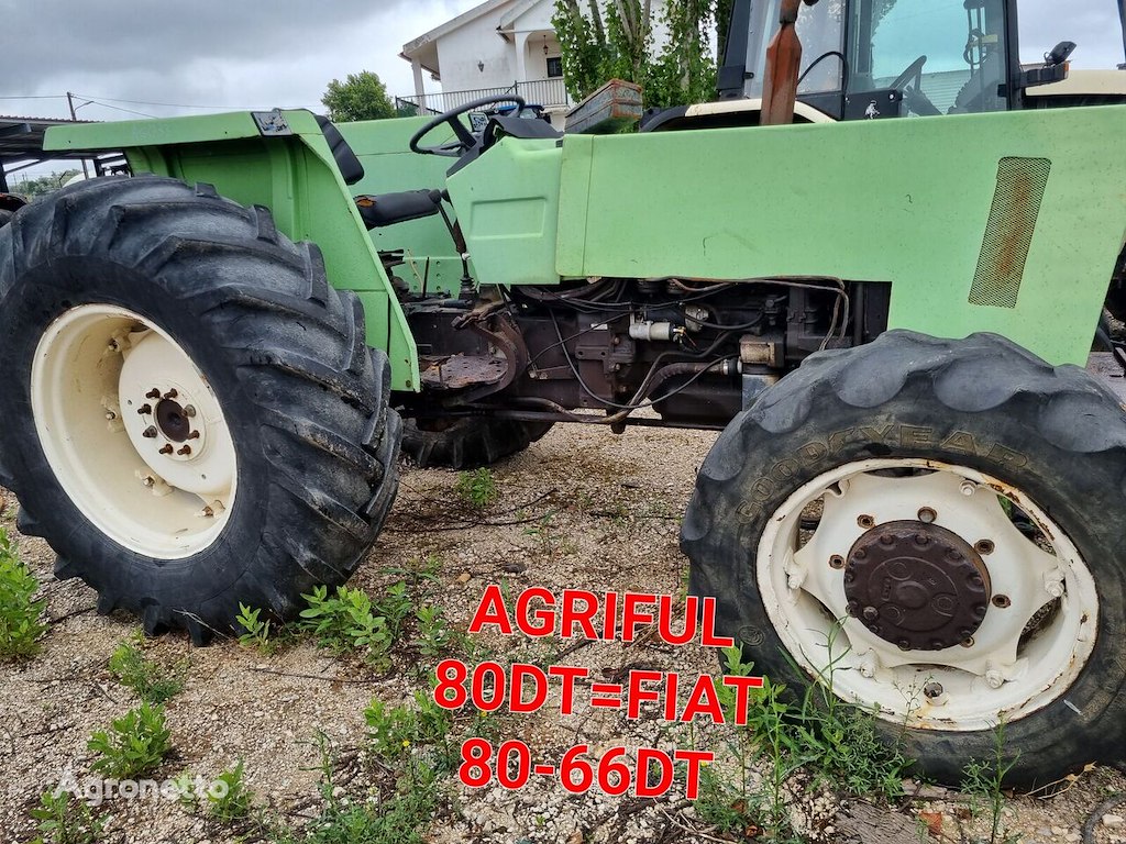 FIAT Agriful 80=FIAT 80-66DT pata peças. traktor točkaš po rezervnim delovima