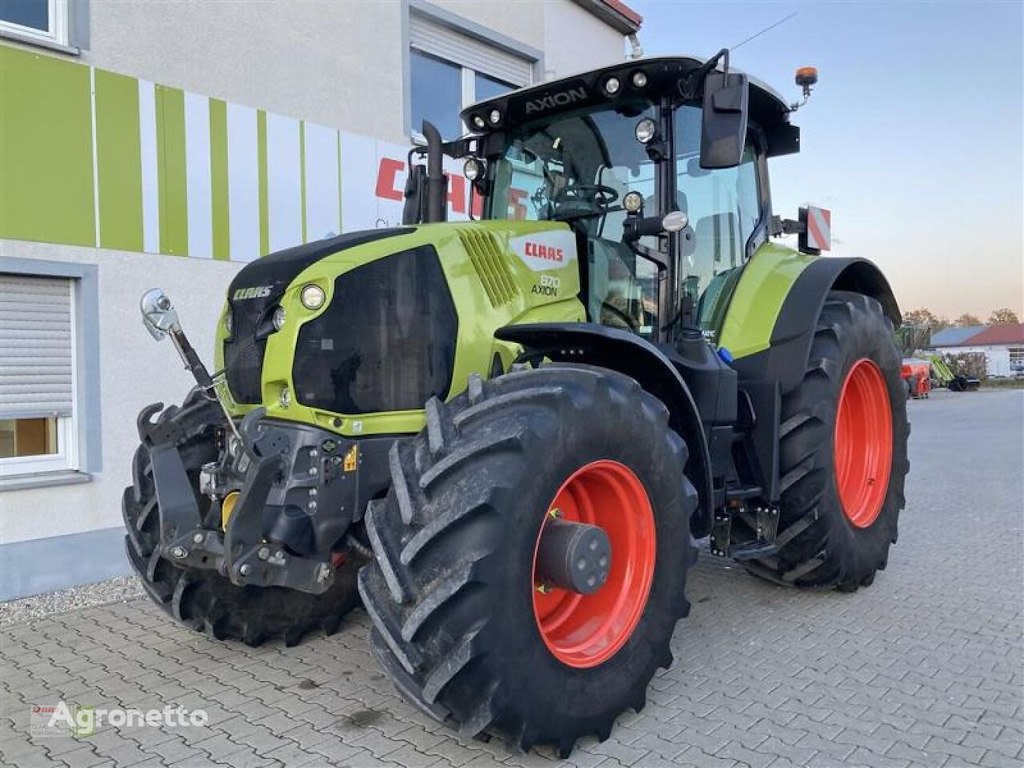 Claas AXION 870 CMATIC-STAGE V CEBIS traktor točkaš