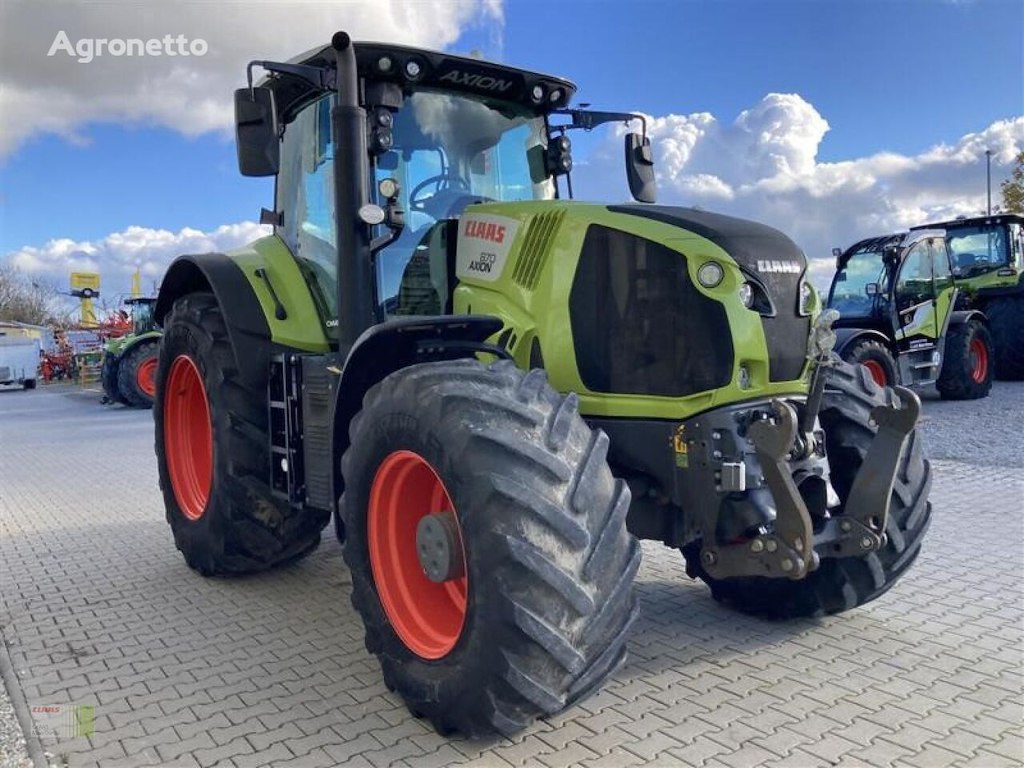 Claas AXION 870 CMATIC CEBIS traktor točkaš