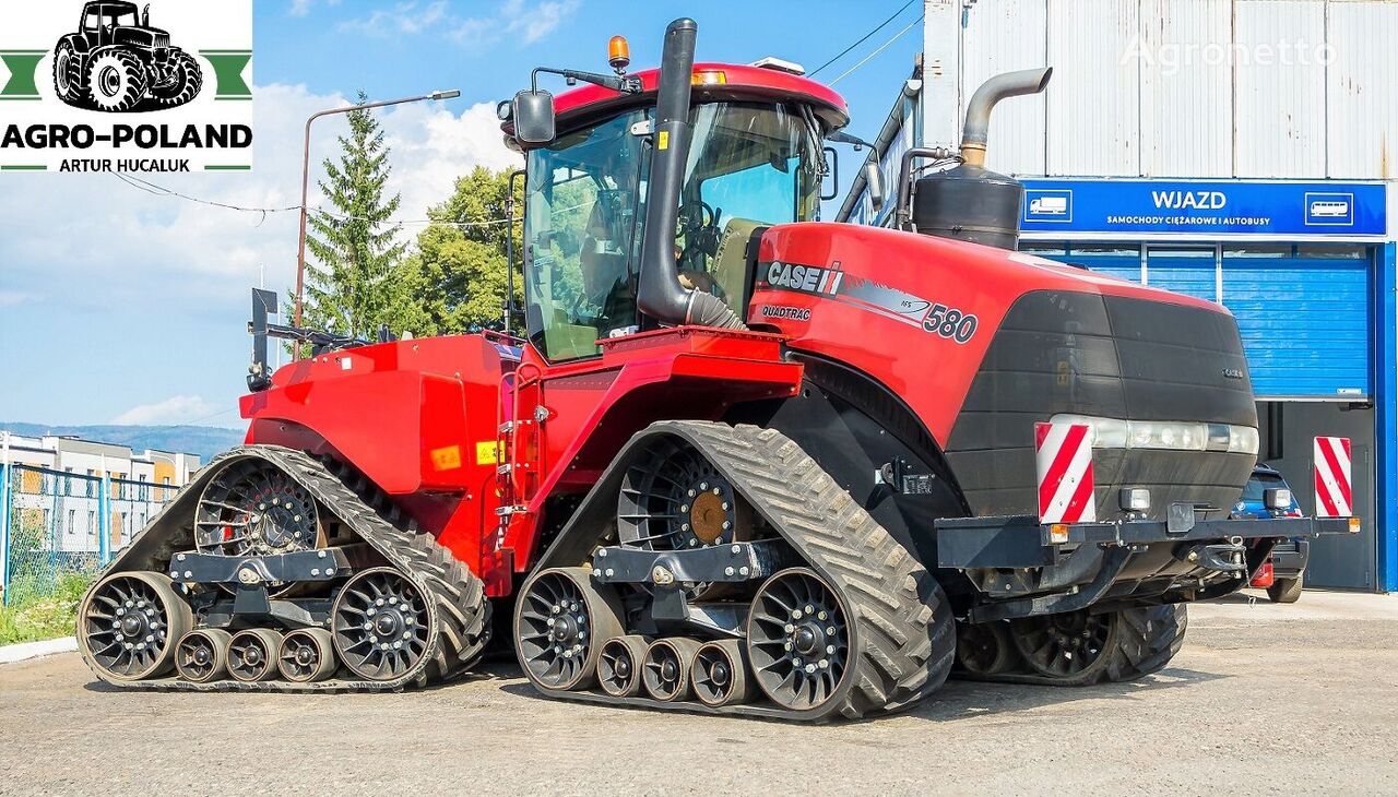 Case IH QUADTRAC 580 - 2014 ROK - 5455 h - GPS - AUTOPILOT traktor točkaš