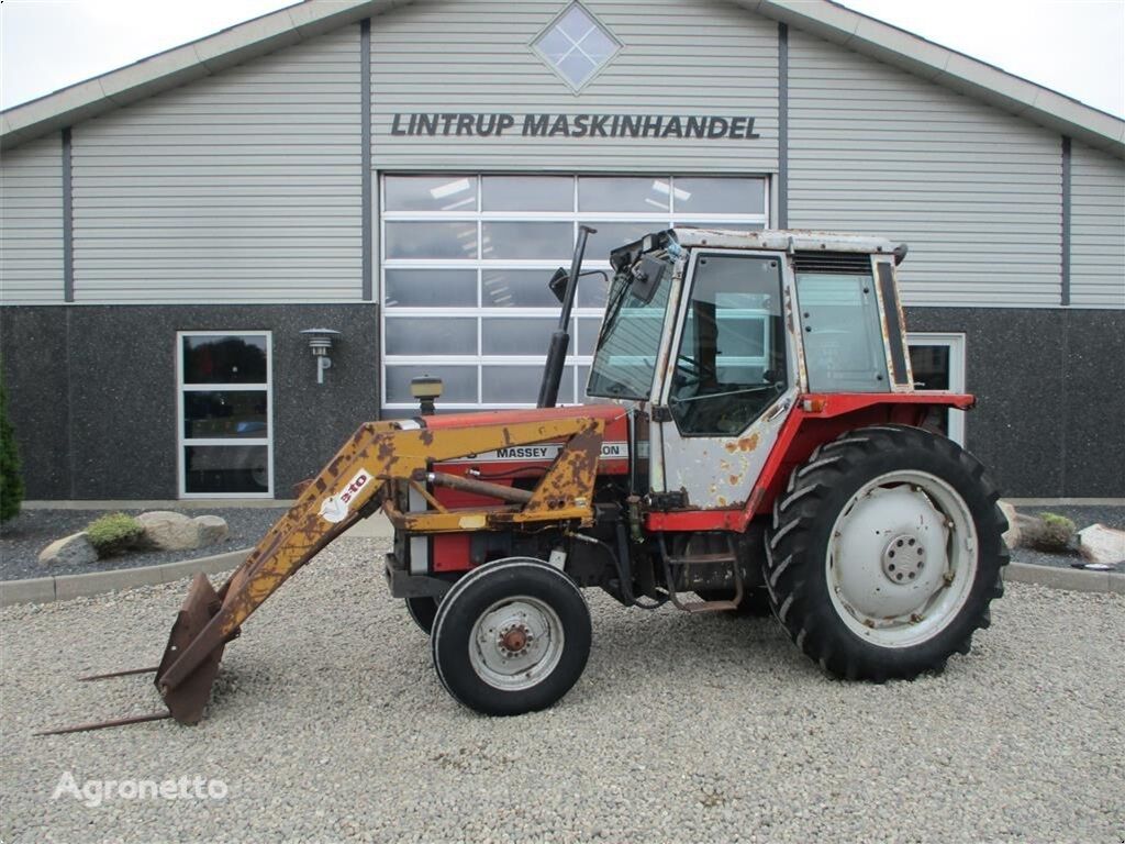 Massey Ferguson 675 Speedshift med frontlæsser traktor točkaš