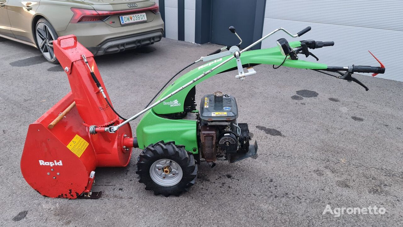 RAPID MONDO Hydrostat Kubota Einachser Winterdienst Geräteträger motokultivator