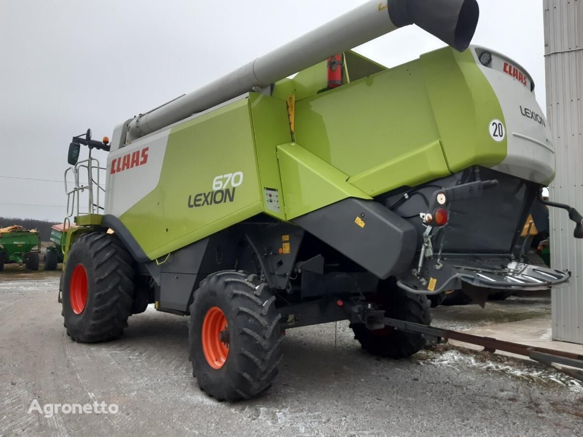 Claas Lexion 670 kombajn za žito