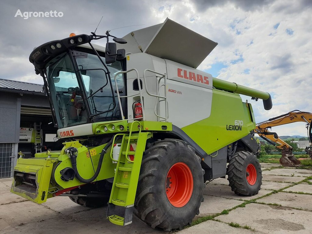 Claas Lexion 670 kombajn za žito