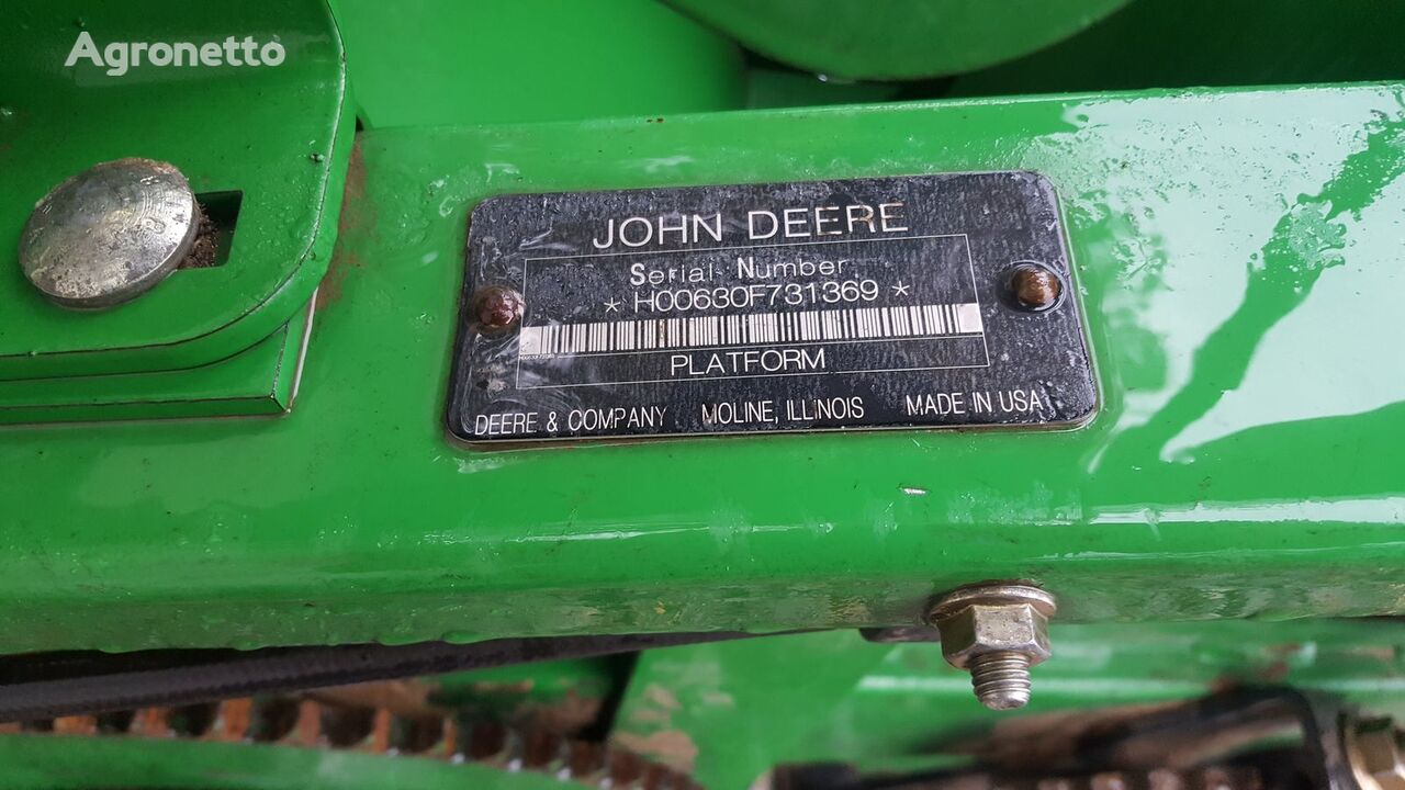 John Deere F630 Hydra Flex adapter za žito