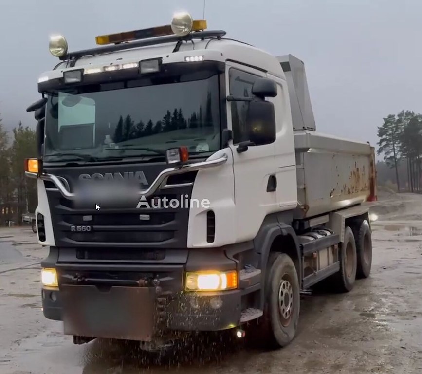 Scania R560 *6x4 *FULL STEEL *RETARDER *VIDEO kiper
