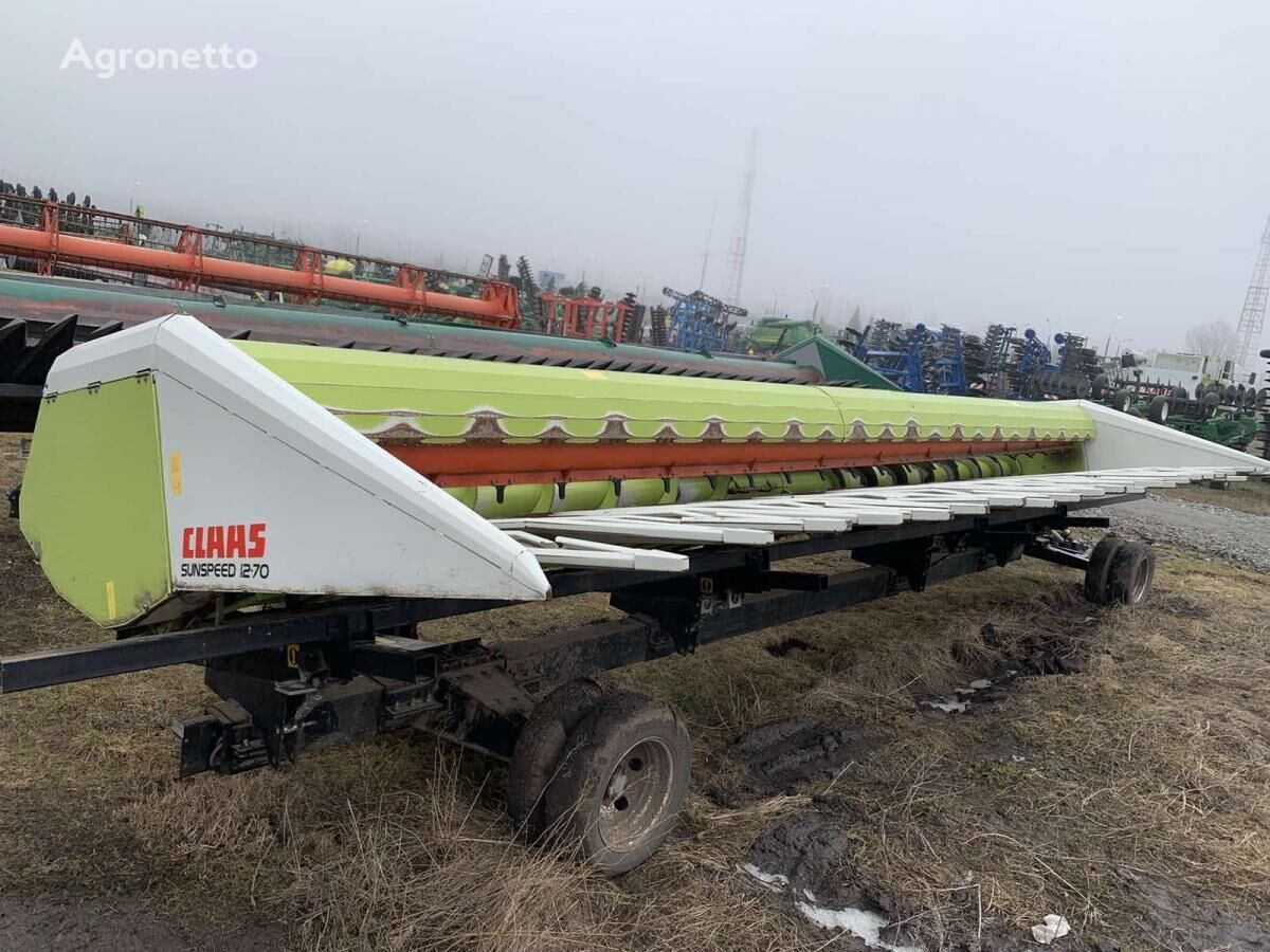 Claas Sunspeed žetelica za suncokret