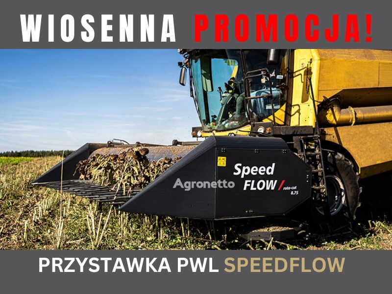 Nova PWL Przystawka do słonecznika, PWL Speed FLOW 6.75, header žetelica za suncokret