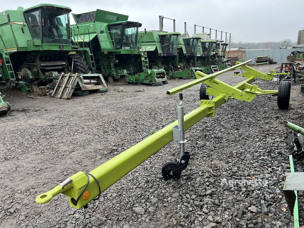 Nova Claas Pid klaas 7,5 m. Abo pid fleks 625F. John Deere 625F prikolica za žetelicu