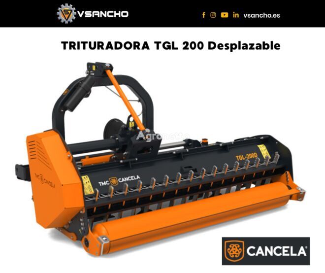 Nova TMC Cancela TGL 200 D roto drljača