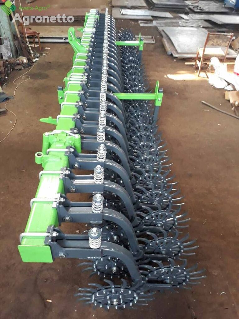 Nova Rotary harrow Green Star 6.4 m with replaceable teeth John Deere, one-p roto drljača