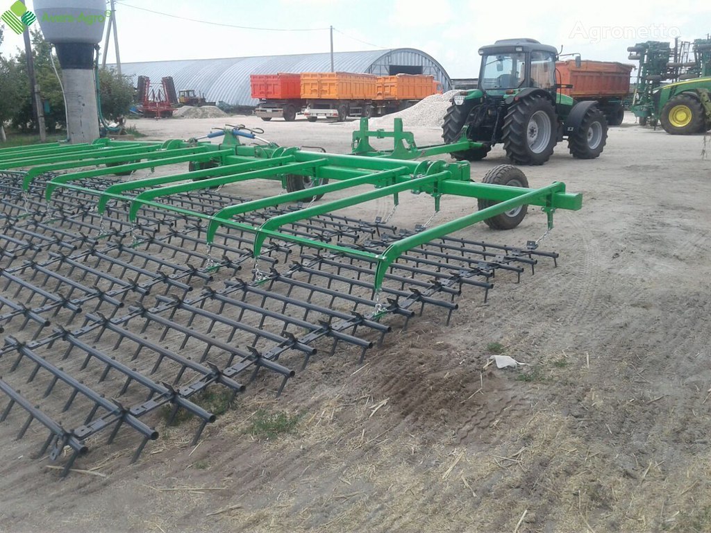 Nova Flex harrow Green Way 14 m zupčasta drljača