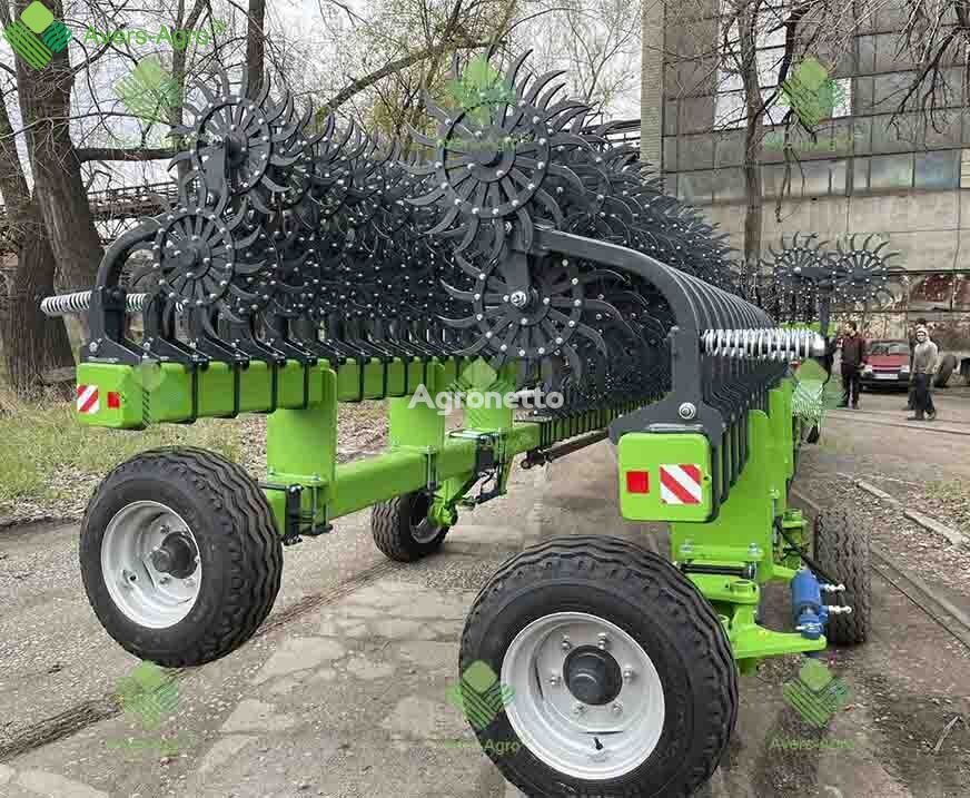 Nova Harrow rotary Green Star 27 m trailed with replaceable teeth roto drljača