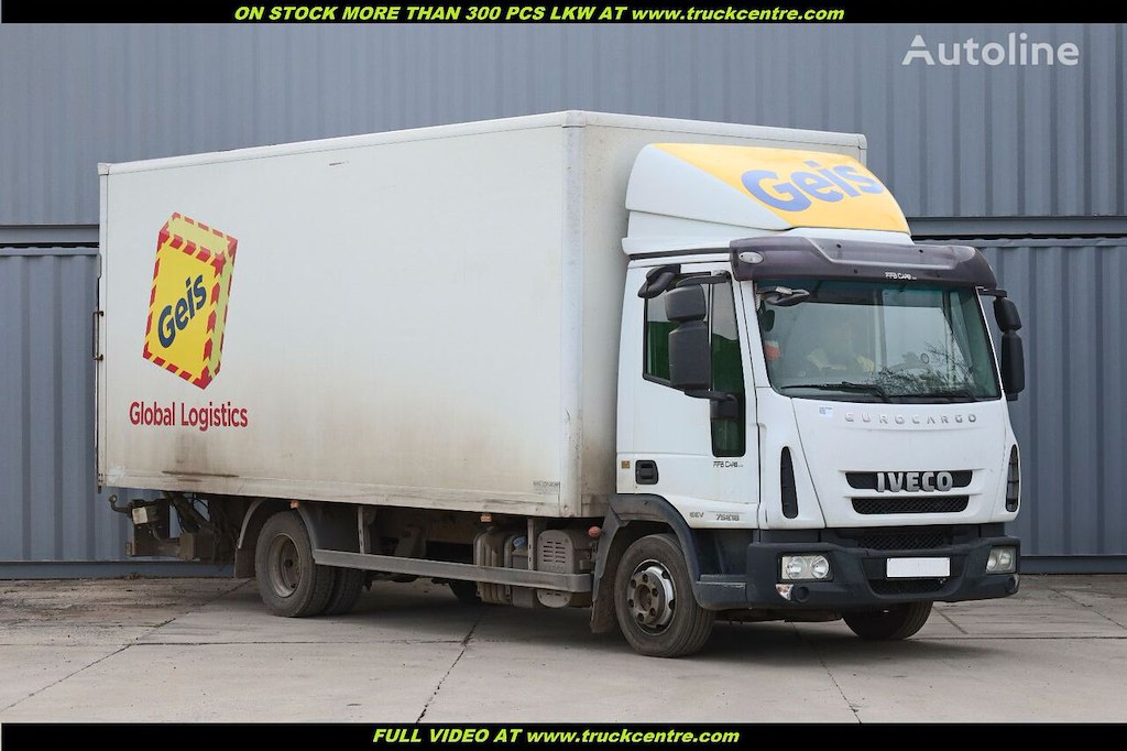 IVECO EUROCARGO ML75E18/P, EURO 5 EEV, TAIL LIFT BAR kamion furgon