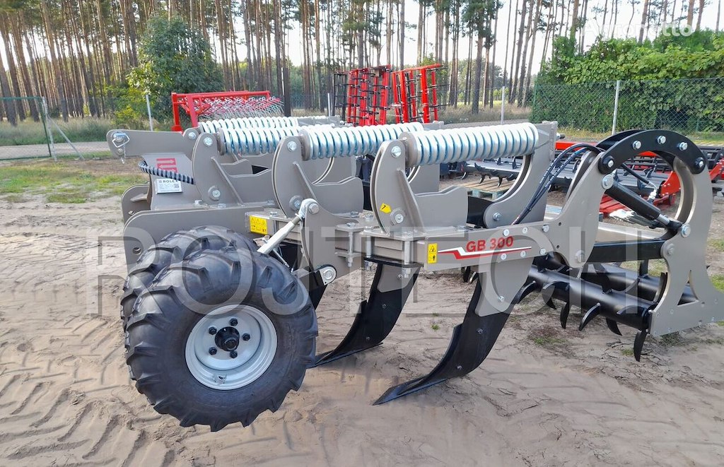 Novi Rol/Ex Subsoiler with NON STOP spring protection, 3 meters wide, 6 tine kultivator