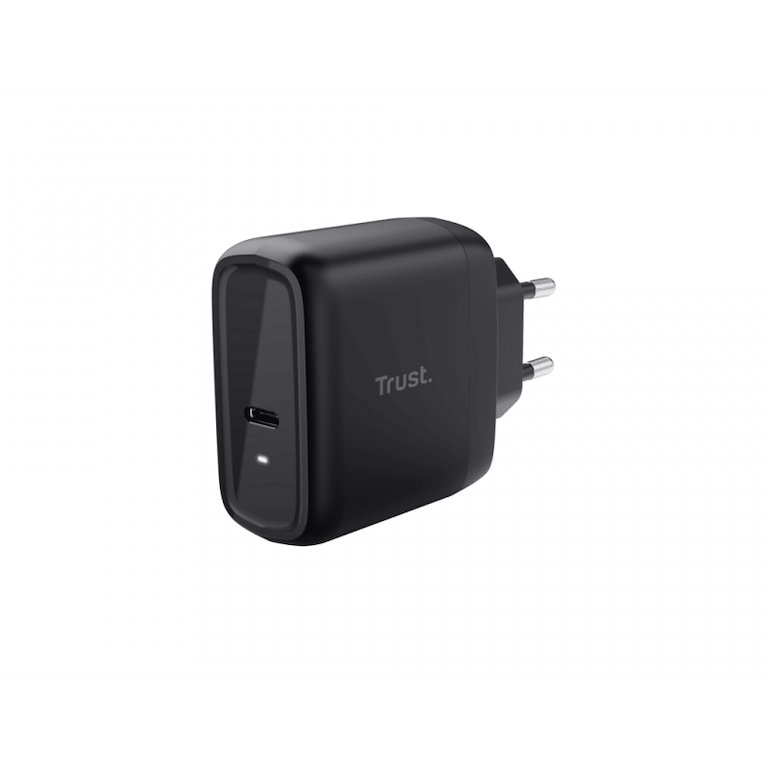 Punjač TRUST Maxo 65W/USB-C/laptop/smartphone/tablet/2m USB-C kabel/crna