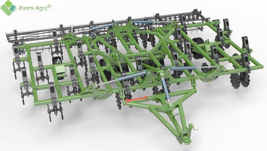 Nova Verti-till turbo cultivator Green Wave 7.8 m mašina za pripremu setve