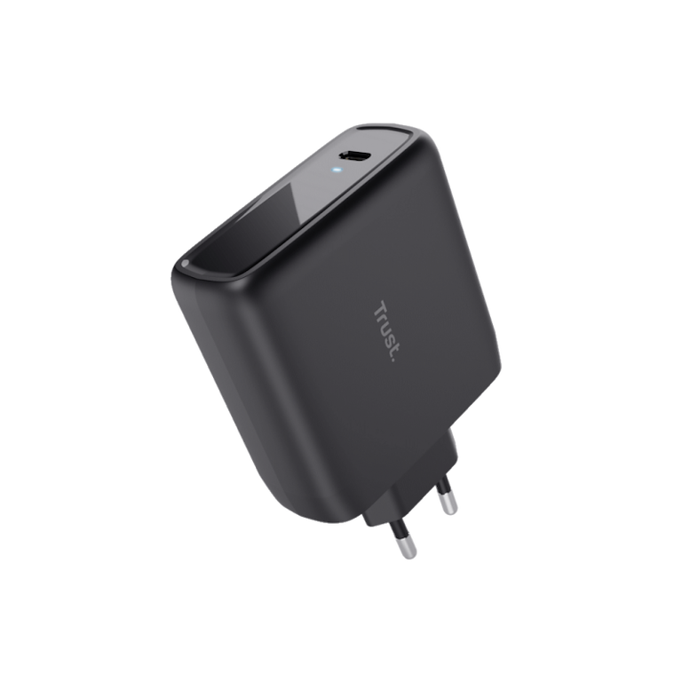 PUNJAČ TRUST MAXO 100W/USB-C/LAPTOP/SMARTPHONE/TABLET/2M USB-C KABEL/CRNA