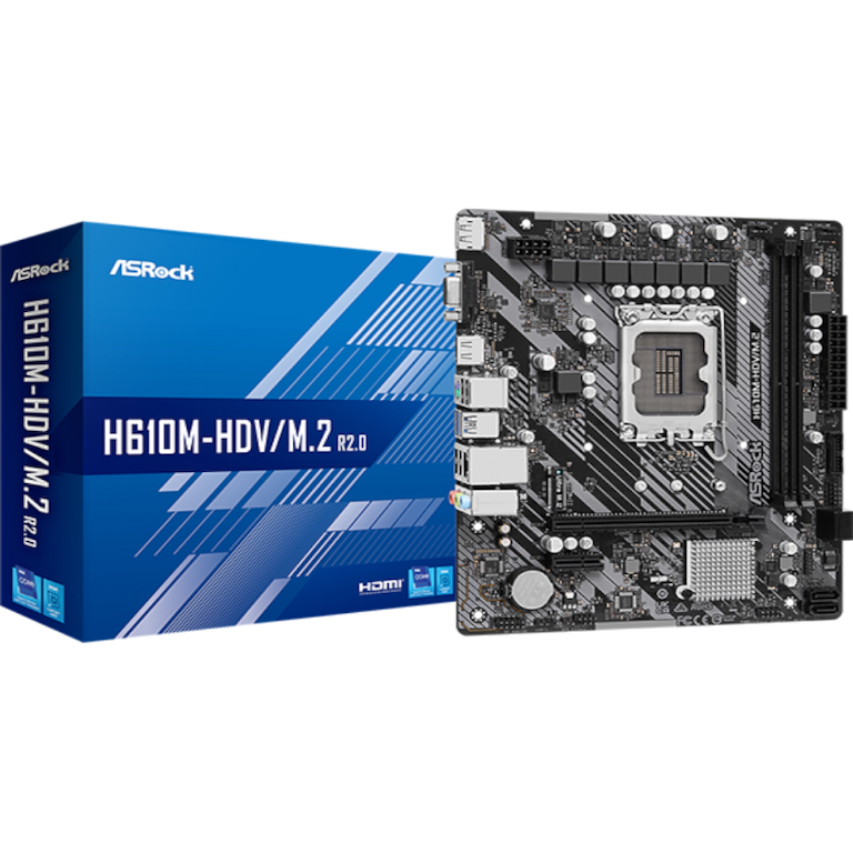 Matična ploča ASROCK H610M-HDV/M.2 R2.0/LGA1700