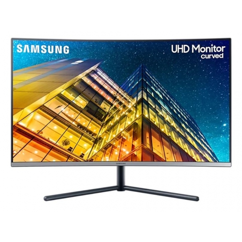 Monitor SAMSUNG LU32R590CWPXEN 32"/VA,zakrivljen/3840x2160/60Hz/5ms GtG/HDMI,DP/VESA/crna