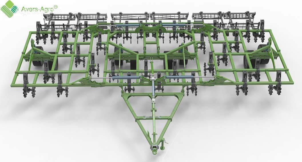 Novi Verti-till turbo cultivator Green Wave of 9.1 m kultivator za strništa