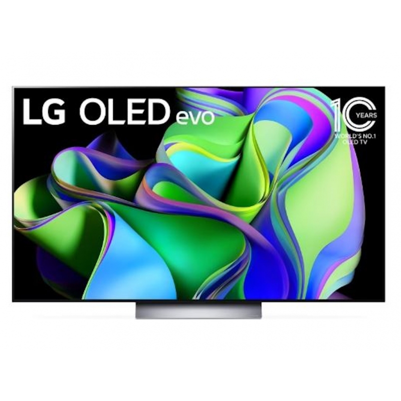 Televizor LG OLED55C31LA/OLED evo/55"/Ultra HD/smart/webOS ThinQ AI/tamno siva