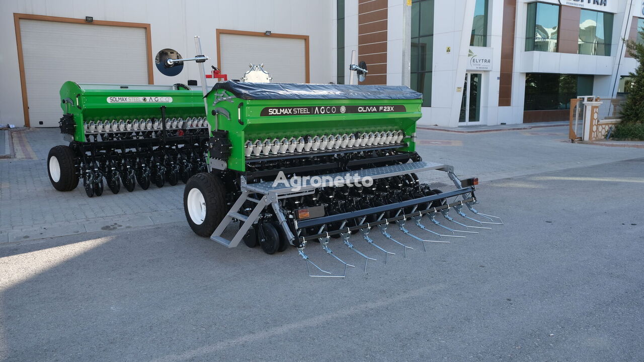 Nova Solmax Steel Olivia-DOUBLE DISC TYPE UNIVERSAL SEEDER mehanička sejalica