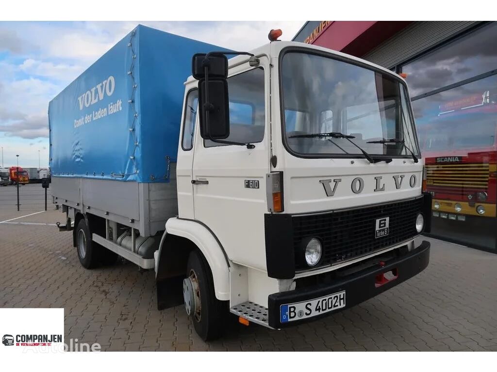 Volvo F F6-10 kamion sa klizna zavesa cerada