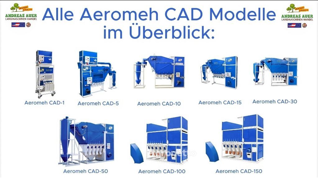 Novi AEROMEH CAD 1 čistač zrna